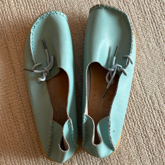 Shoes | Robin Blue Shoesno Markings On Inside But They Are Leather ...